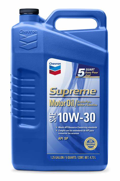 CHEVRON® SUPREME 10W-30 GARRAFA ACEITE PARA MOTOR A (GASOLINA) – ARAYTE