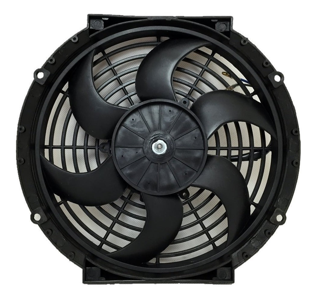VENTILADORA ELECTRICA UNIVERSAL 24V/80W 12'' 10 ASPAS CURVAS – ARAYTE