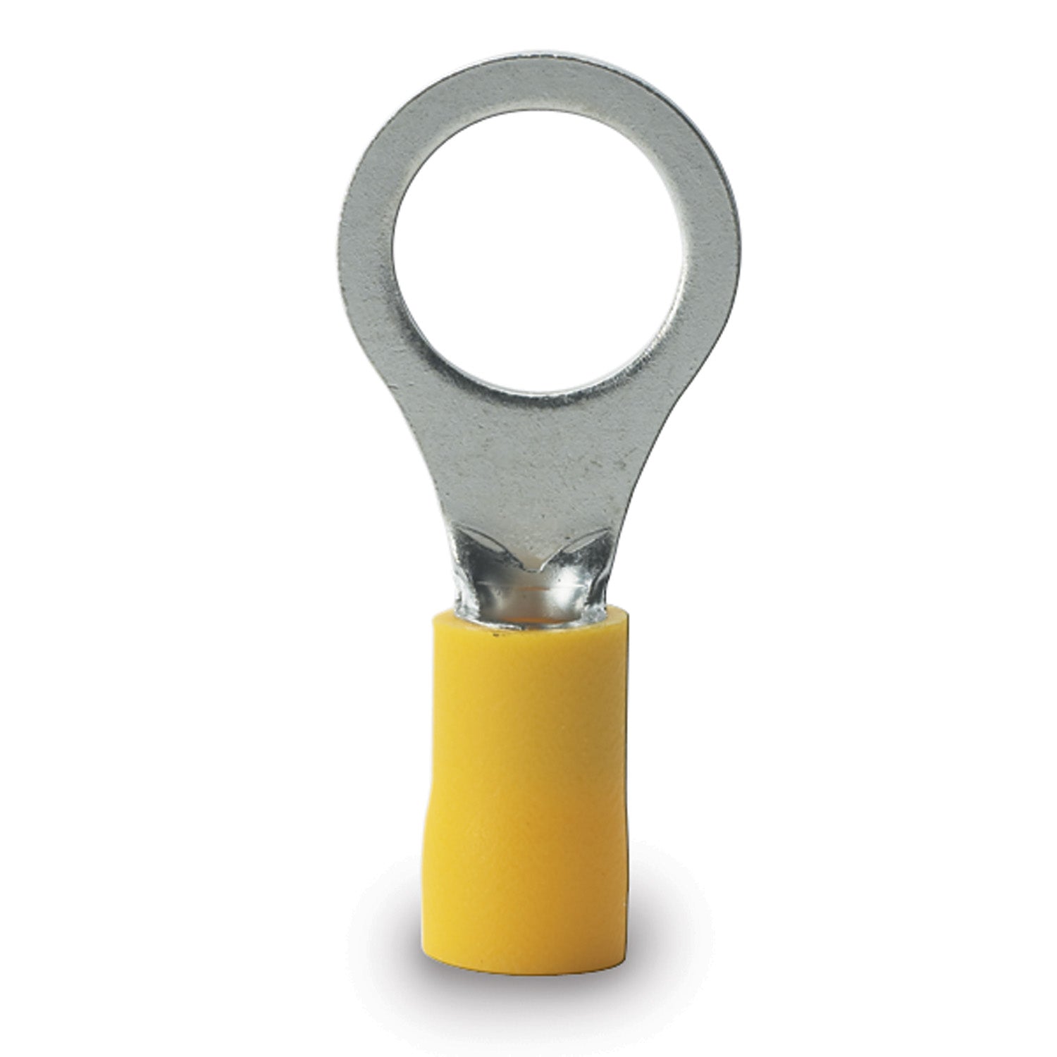 1/2" 13mm (No.16) TERMINAL DE ANILLO CRIMPADO DOBLE CON AISLAMIENTO DE ...